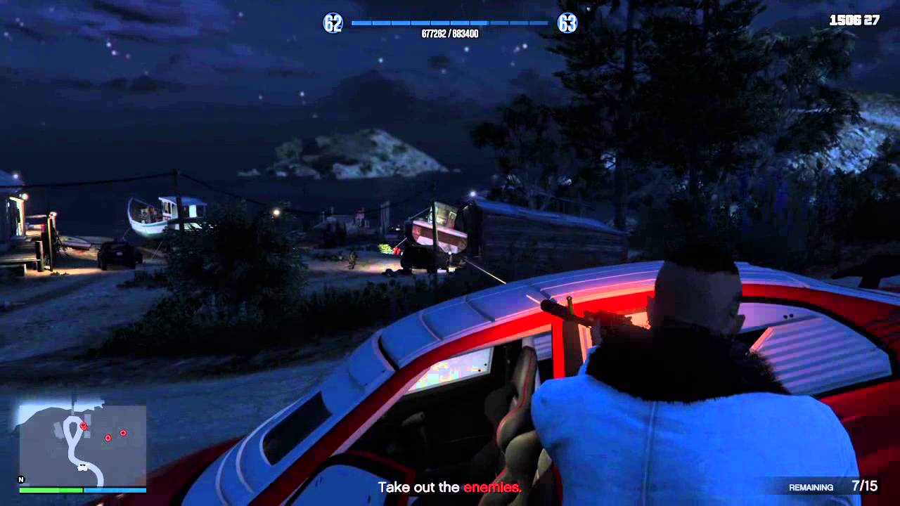 GTA 5 online :All gang attack location (45) - YouTube