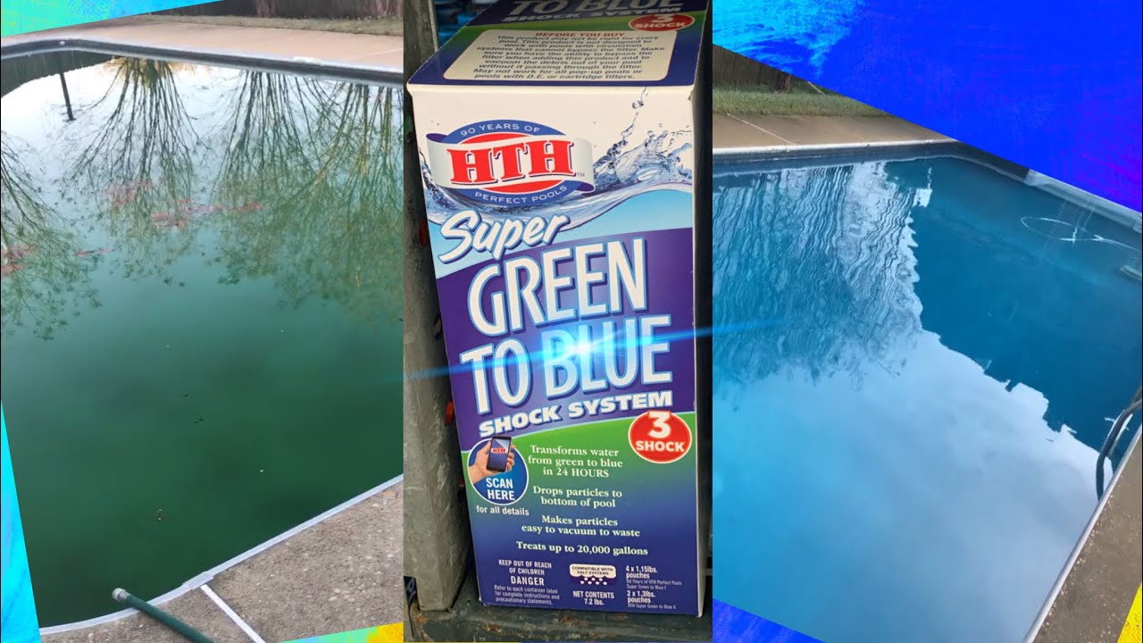 Green to Blue Pool - YouTube