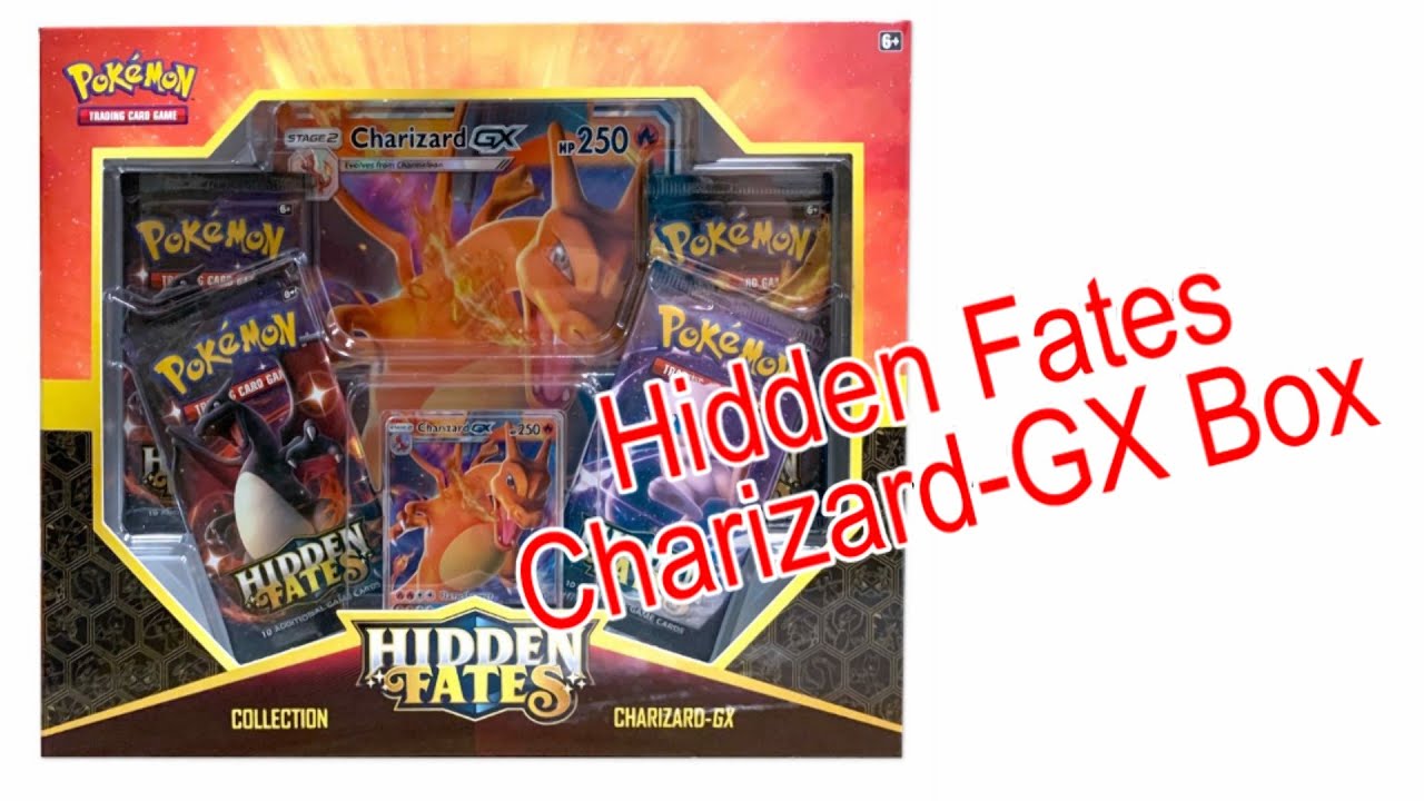 Charizard Hidden Fates Box! Pokemon TCG Pack Opening! Countdown to ...