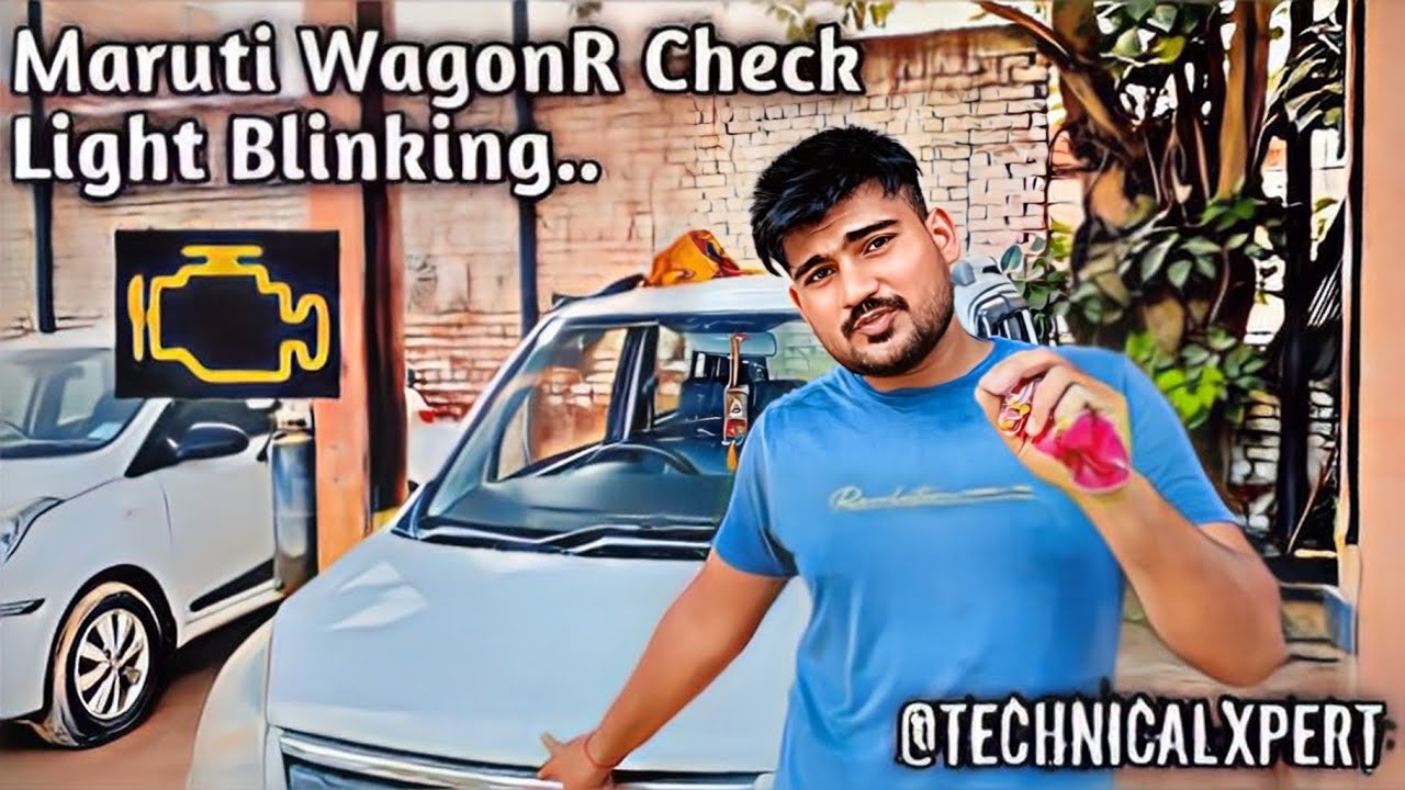 Maruti Wagon R Check Light Blinking & Engine Misfire Problem Maruti ...