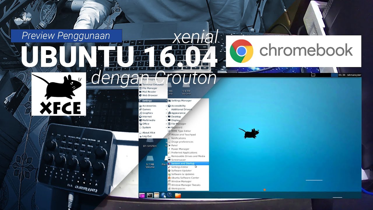 13 Lebih!!! Cara Menggunakan Ubuntu 16.04 Xenial Xfce4 Desktop dengan ...