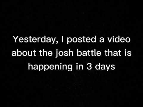 Josh battle update! The battle is happening! | Josh Swain Fight | Know ...