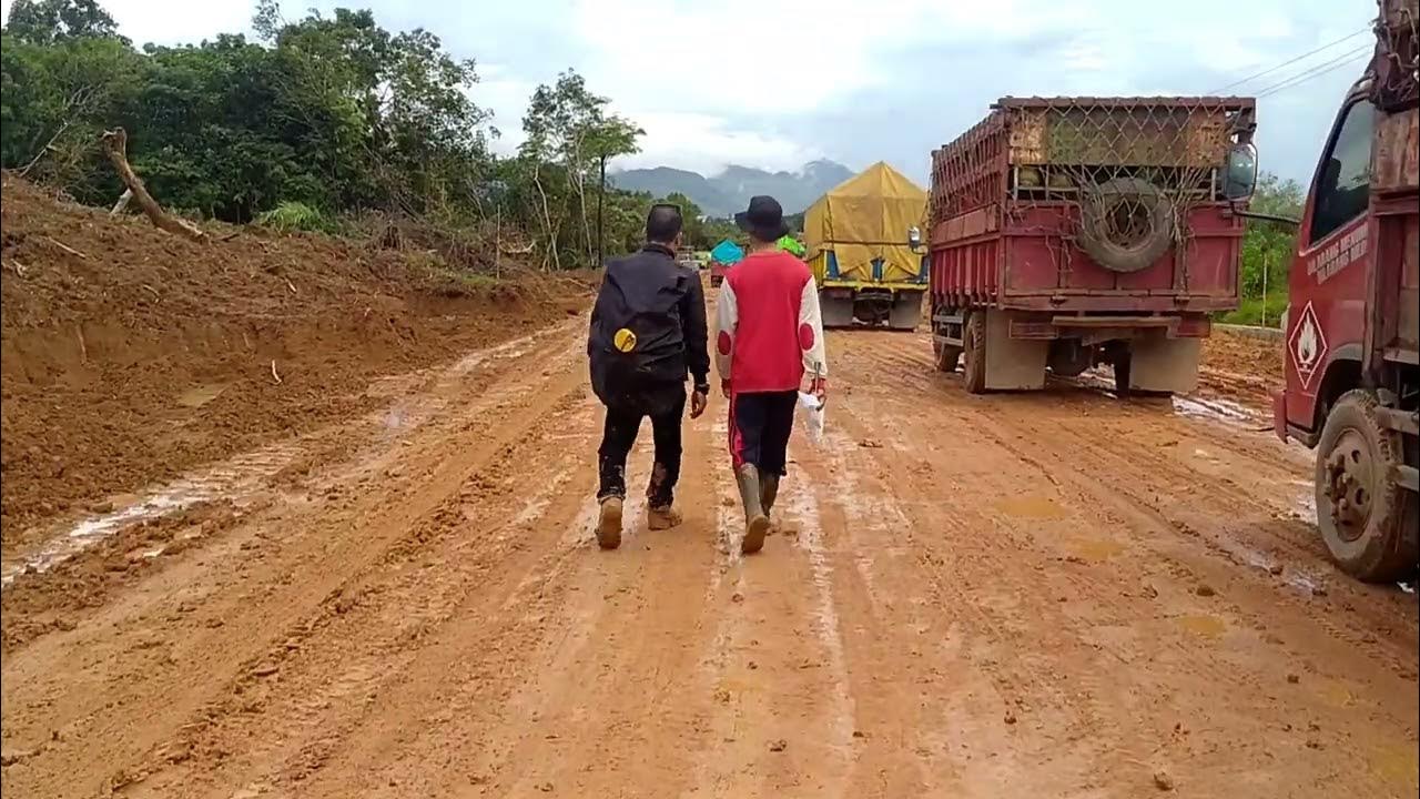 Kondisi Terkini Jalan Sungai Kelik Kecamatan Nanga Tayap Kabupaten Ketapang Kalimantan Barat ...