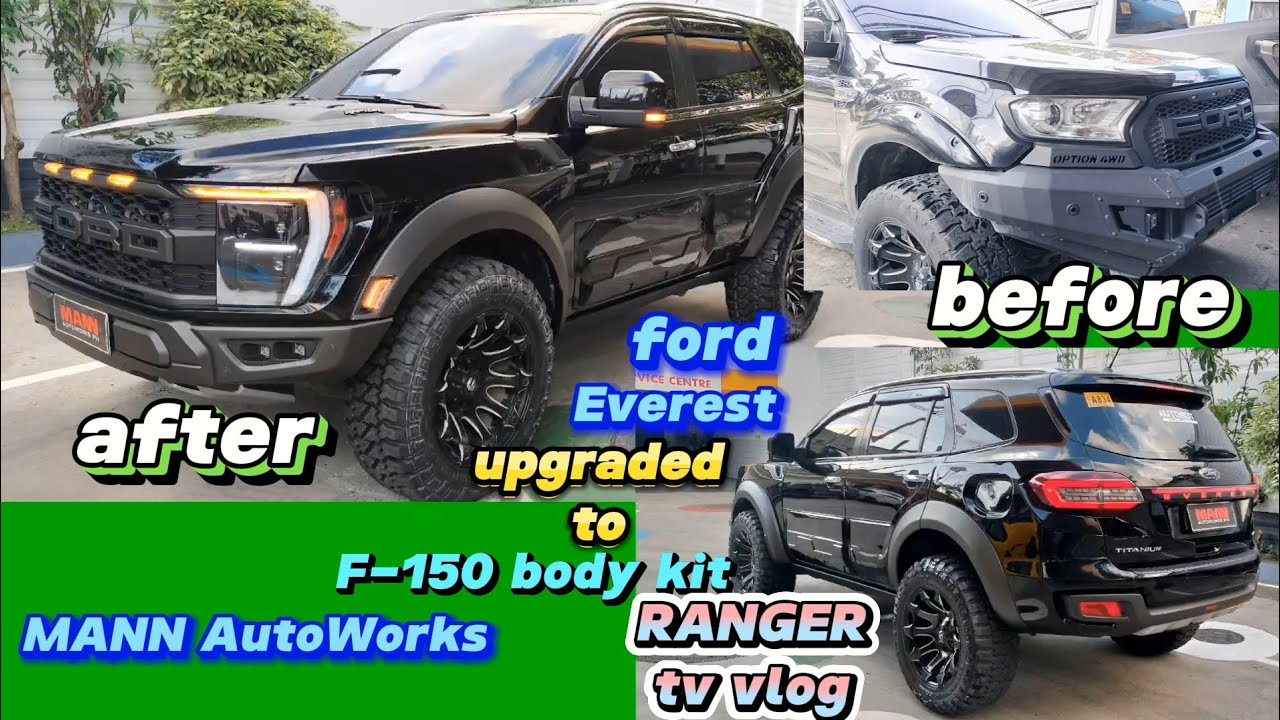 MANN AutoWorks. / Ford Everest transformation to F-150 body kit. 🚘 ...