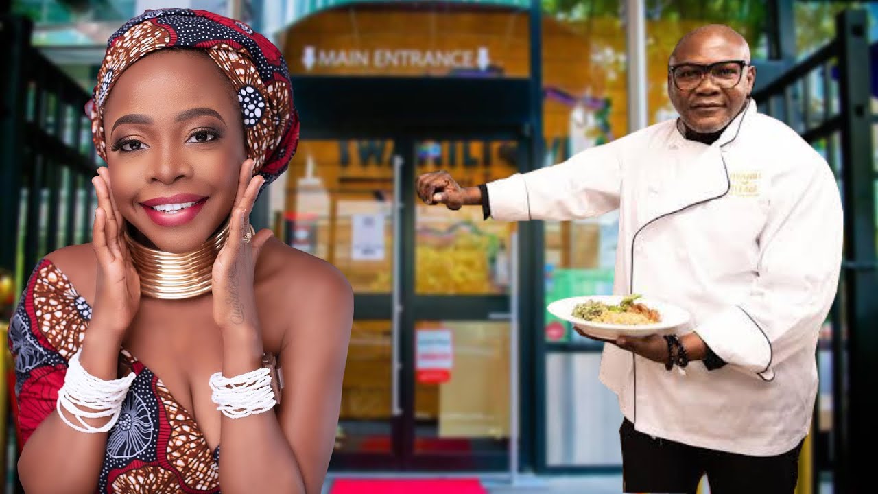 The Kenyan Man Behind The Best African Restaurant In America! - YouTube