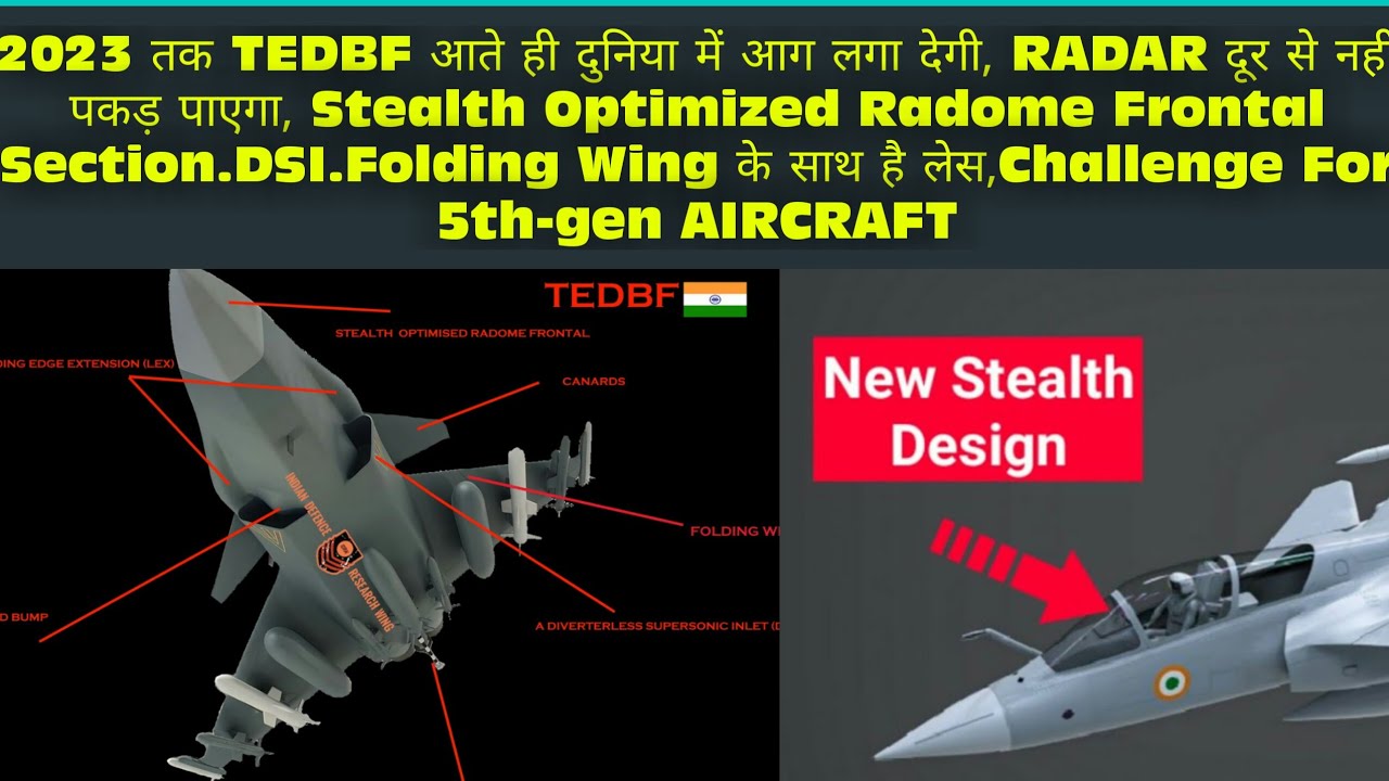 EXPLAIN by ASHISH; What’s new in TEDBF 2.0: LEX, Canards, DSI, Folding ...