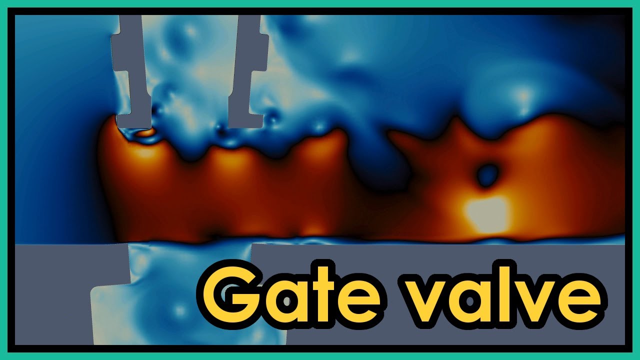 Gate Valve in OpenFOAM CFD - YouTube