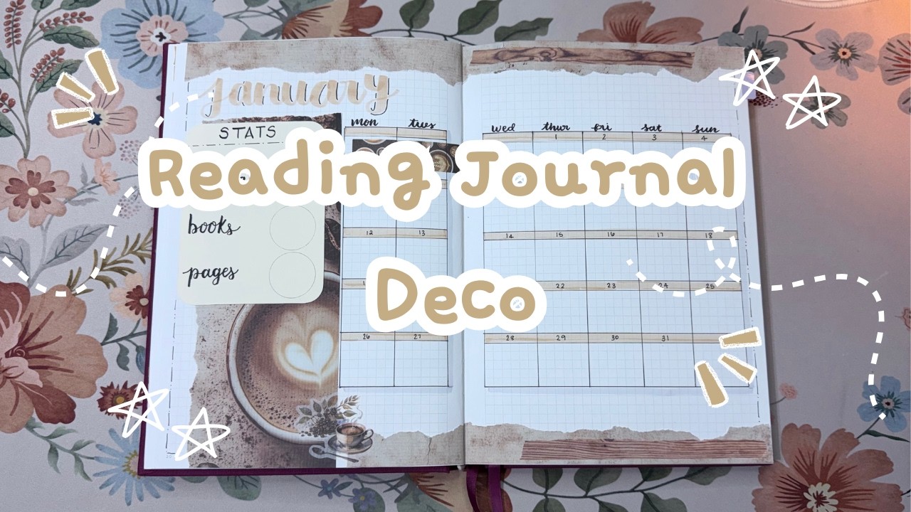 Reading Journal | January Set Up - YouTube
