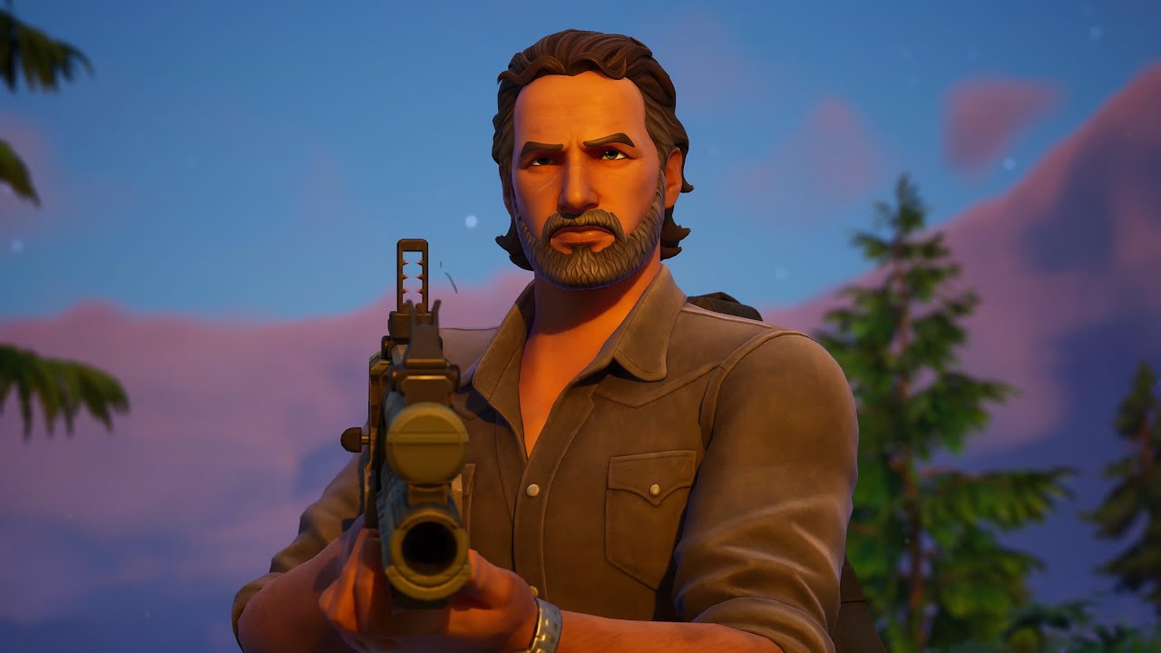 Rick Grimes | Fortnite CH6S2 Showcase Gameplay - YouTube