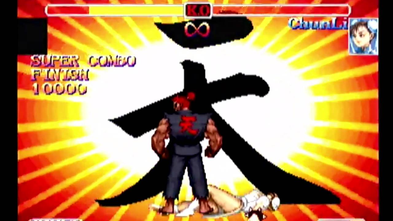Ten-Akuma Playthrough - SUPER STREET FIGHTER II Turbo - YouTube
