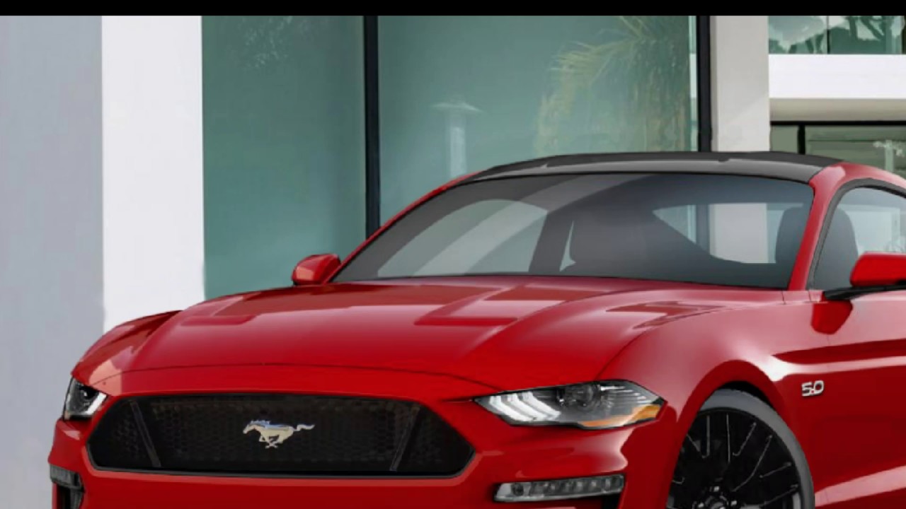 2018 Mustang GT configurations Ruby Red - YouTube