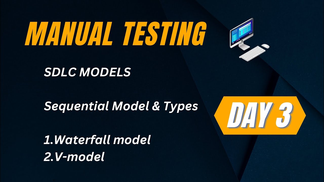 SDLC Models| what is waterfall model| what is V- Model| when we choose ...
