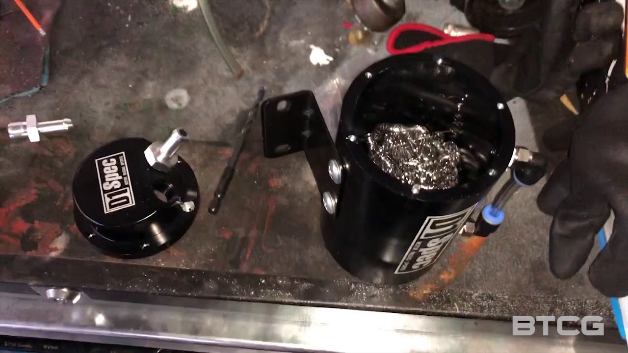 How to Install an Oil Catch Can to Your Car - YouTube