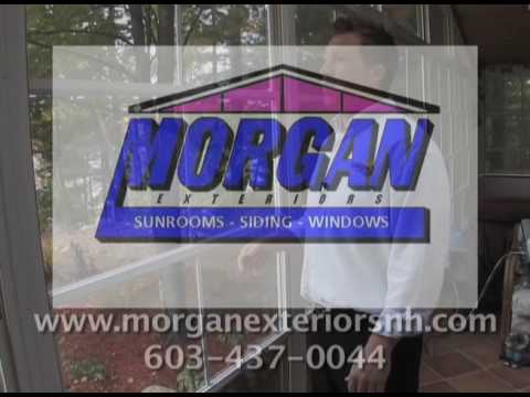 Morgan Exteriors Vinyl 4 Track. Our weather proof screen room! - YouTube