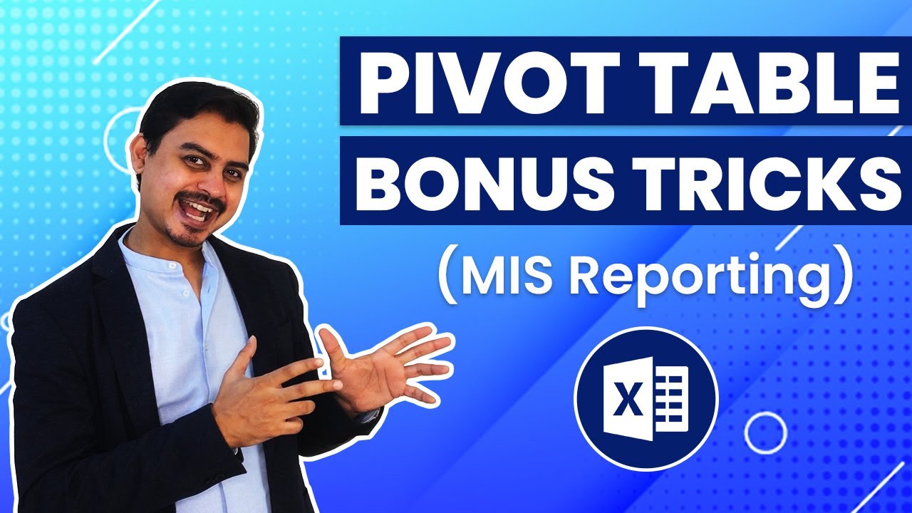 Create MIS Report using Excel Pivot Table (Bonus Tricks) - YouTube