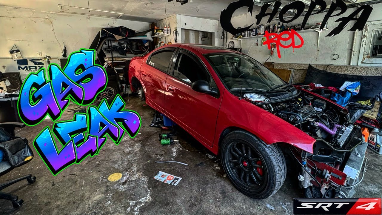 SRT4 GAS LEAK FIXED ! | FUGA DE GAS ARREGLADO EN EL SRT4 | NUEVO ASIENTO LISTO ! - YouTube