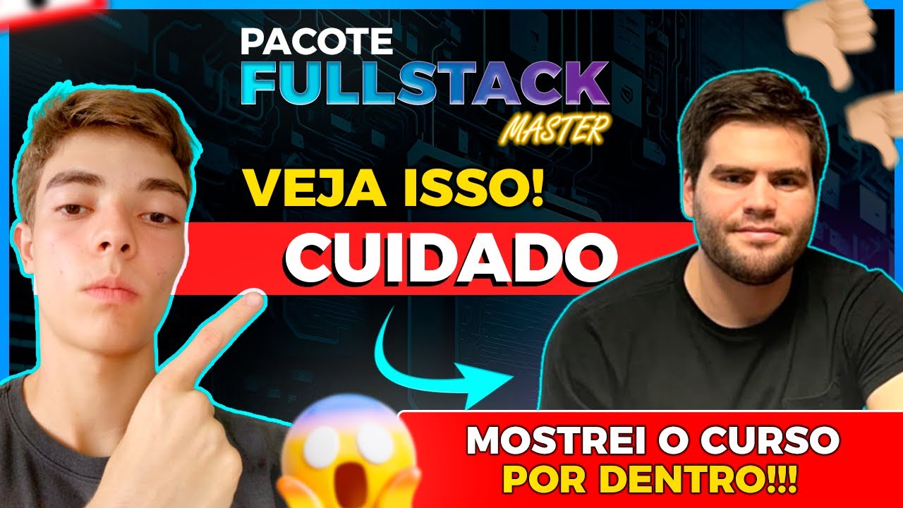 DEPOIMENTO: Pacote Full Stack Danki Code Vale a Pena? Pacote Full Stack ...
