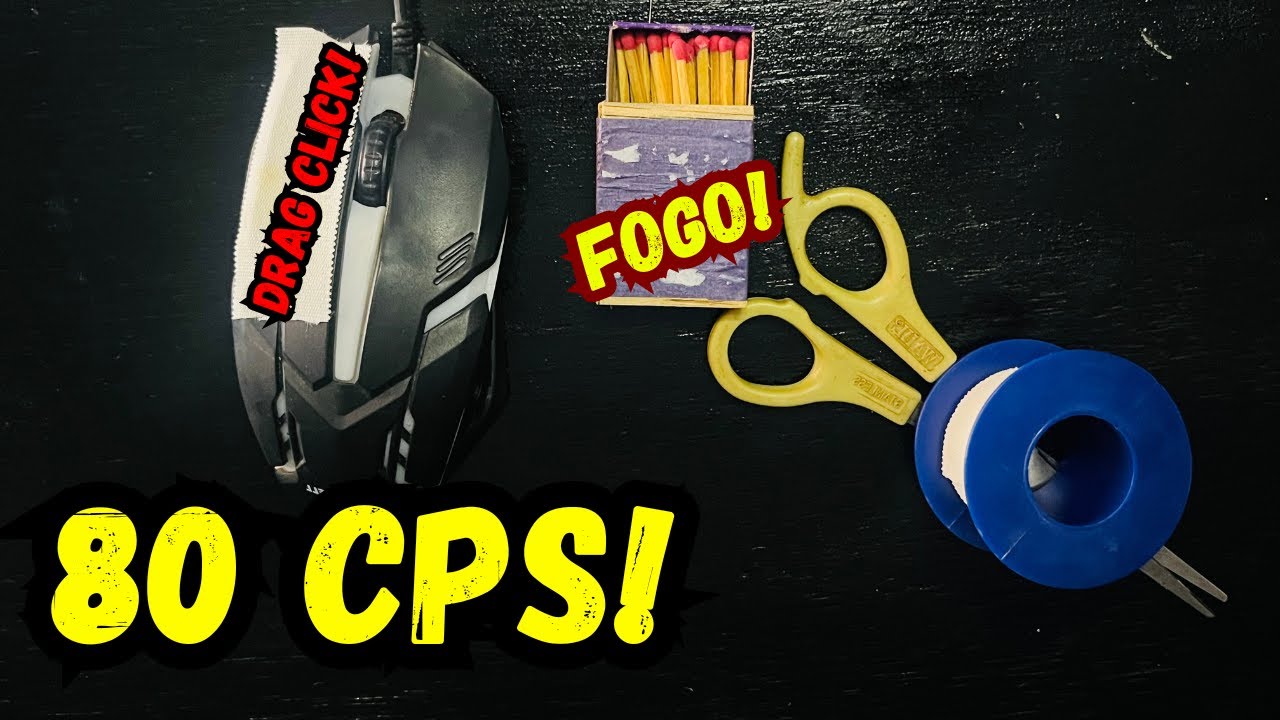 COMO FAZER DRAG CLICK em qualquer mouse! - YouTube