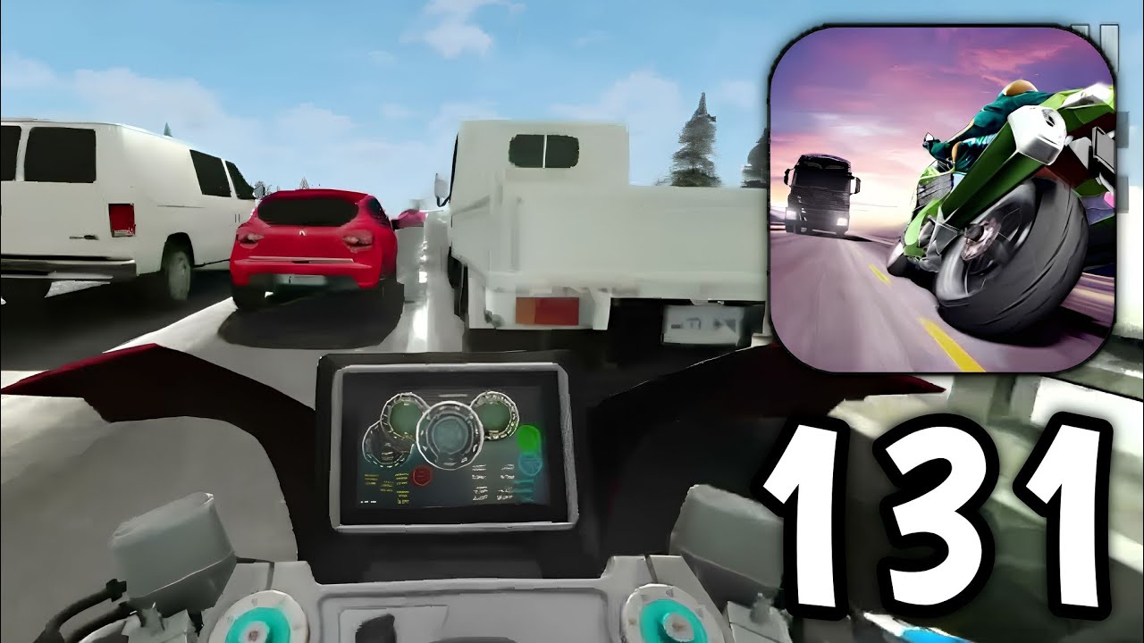 Traffic Rider - Gameplay Walkthrough Part -131 MX 450S/Winter - YouTube