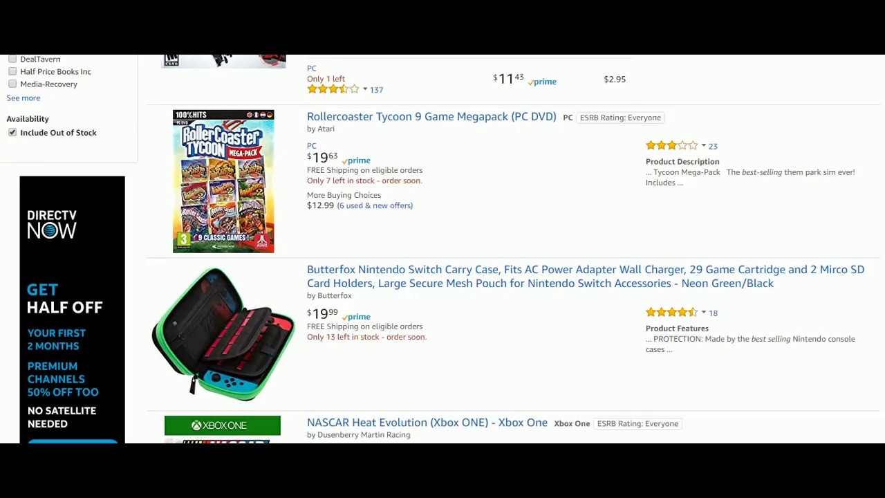 Best Selling Video Games.....February 2018......Amazon - YouTube