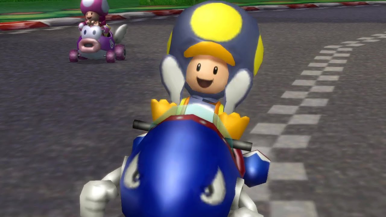 Penguin Toad in Mario Kart Wii - YouTube