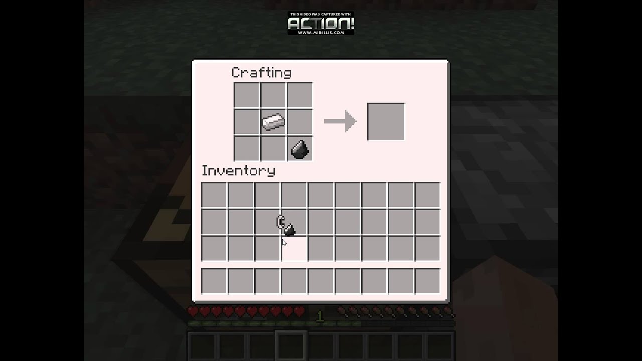 Minecraft jak zrobić zapalniczkę 13 - YouTube