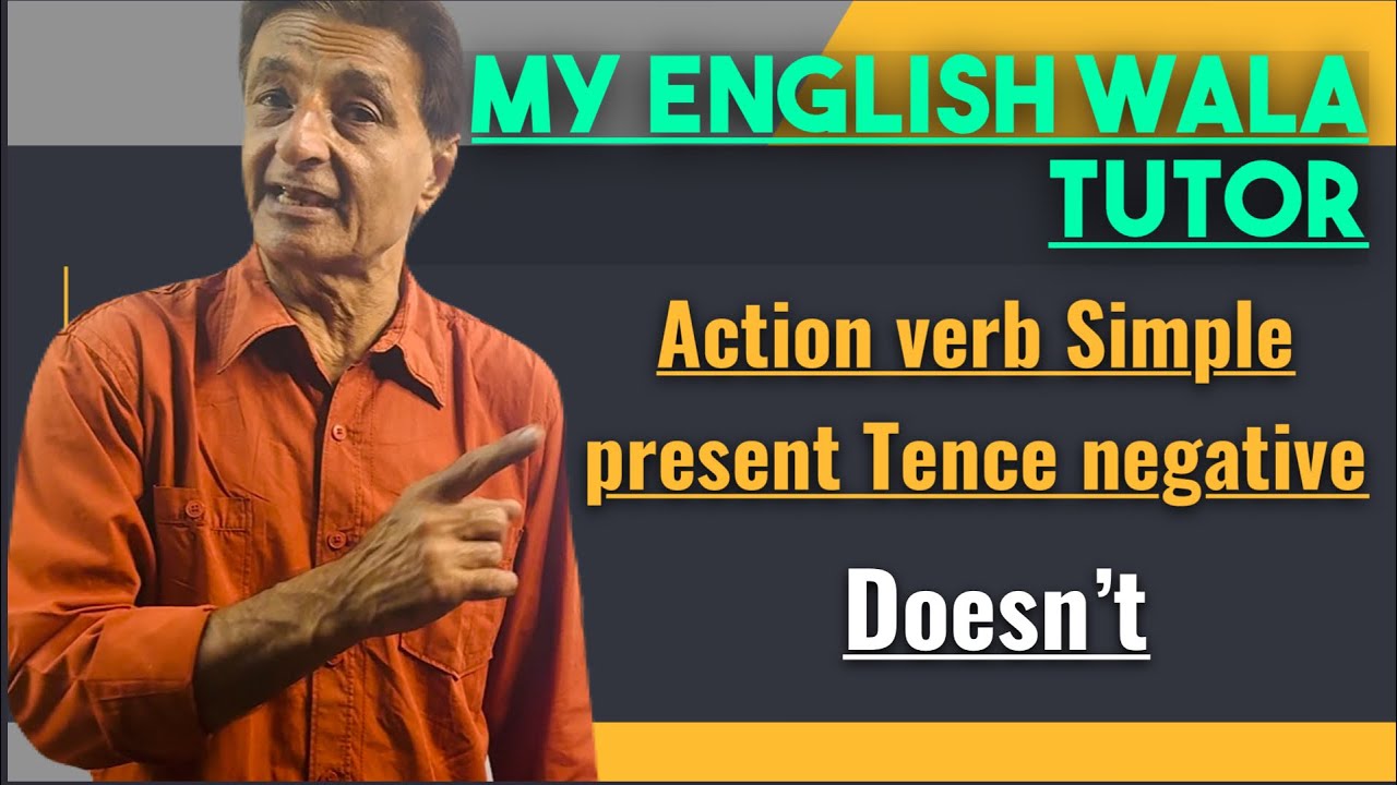 #Action verb Negative Doesn’t - YouTube