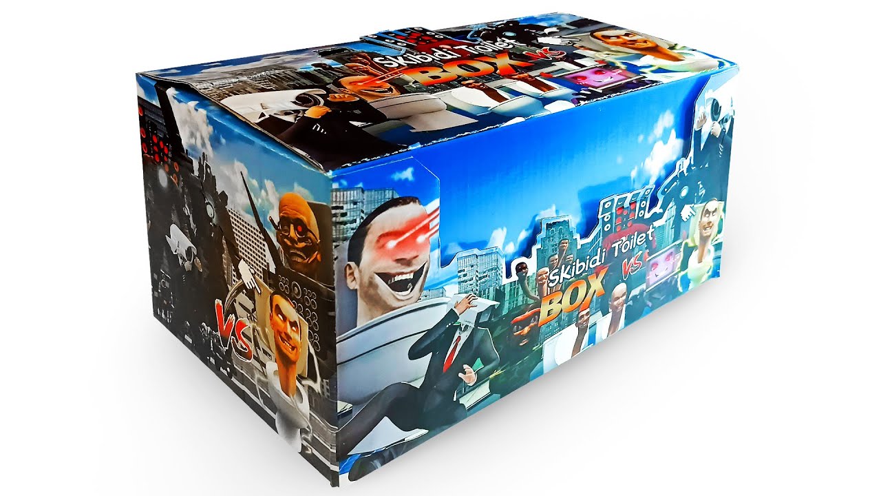 Skibidi Toilet Mystery Box Unboxing - YouTube