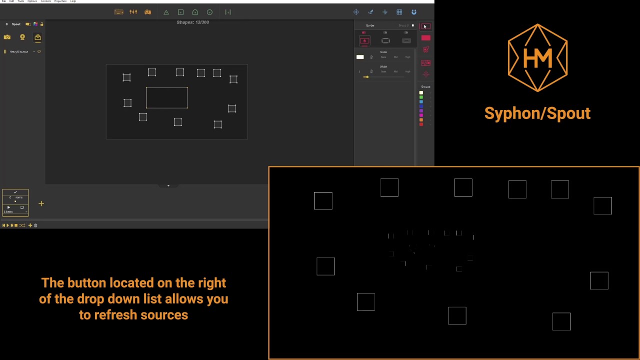 [HeavyM] Syphon and Spout - Projection mapping tutorial - YouTube
