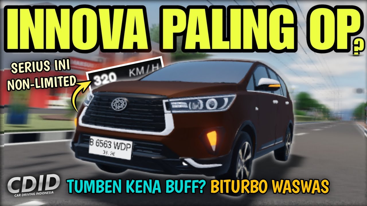 APALAGI INNOVA SATU INI DIAM² KENA BUFF!? BUKAN LIMITED KOK 320 KMH ...