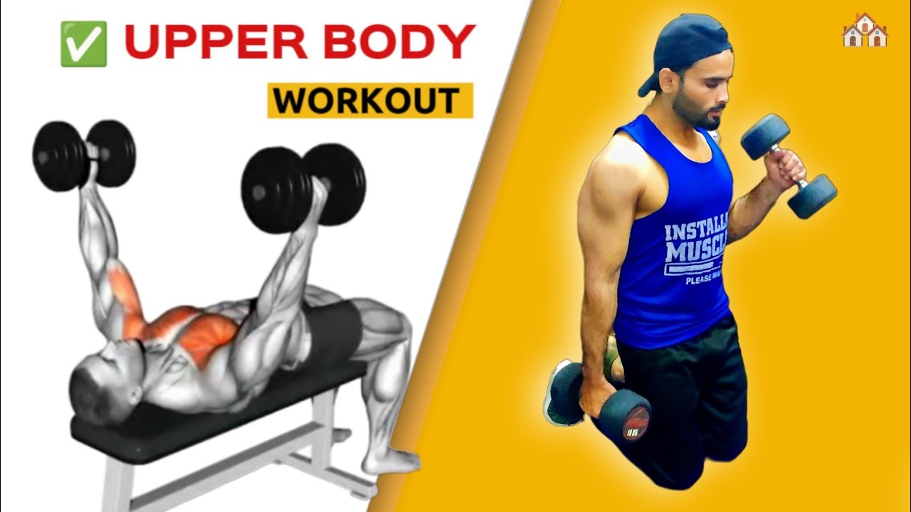 15 minute upper body dumbbell workout | upper body dumbbell workout at ...