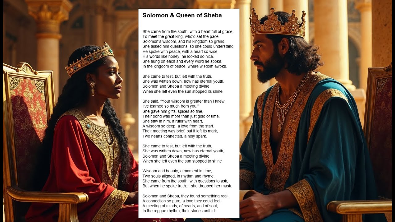 Solomon & Queen of Sheba (Reggae Reflection) | Holy Velvet Album (Track ...