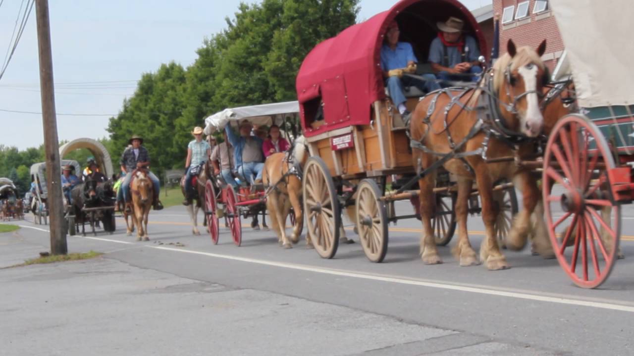Appalachian Wagon Train 2016 - YouTube