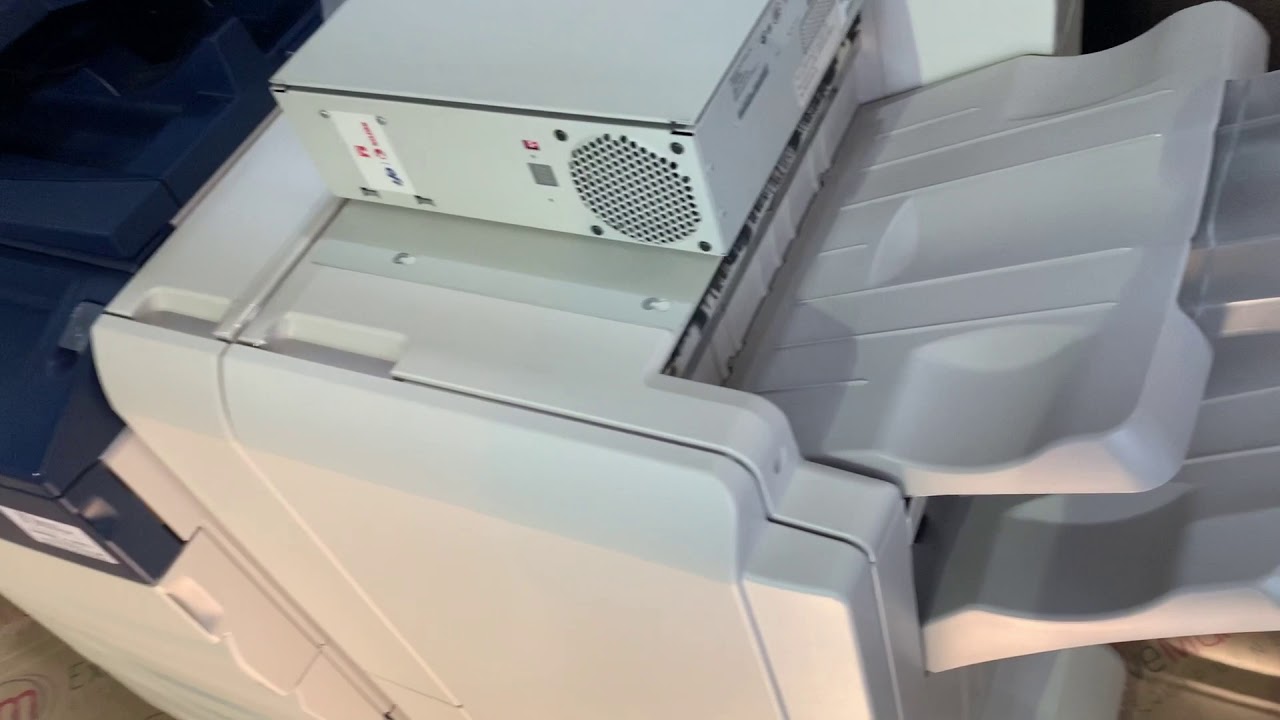 XEROX C70 + Fiery + Excellent condition - YouTube
