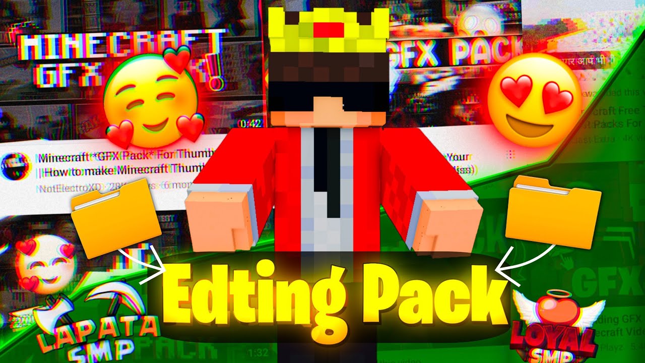 Free Video EDITING PACK! For Your Minecraft Gaming Videos 😍 [2024 ...