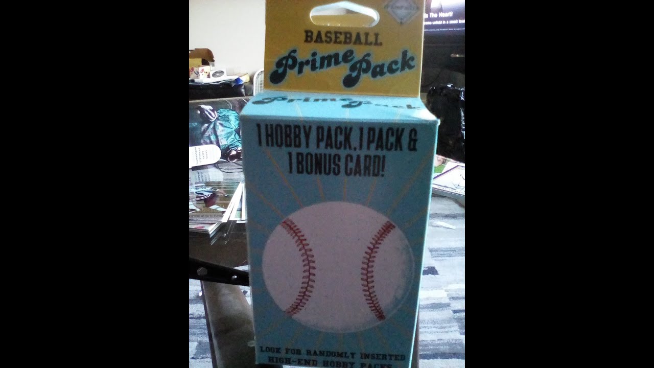 Prime Packs baseball opening!!!!!!!! - YouTube
