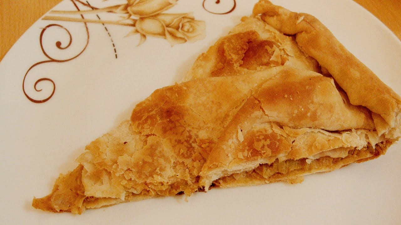 Byrek me presh dhe me gjiz.Vetem me 2 pete dhe ka nje super shije - YouTube