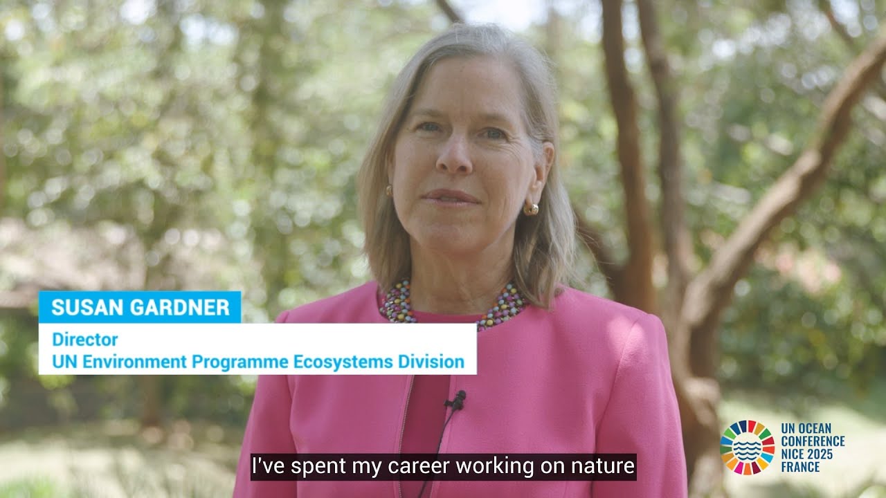 Susan Gardner, Director of the Ecosystems Division at the United ...