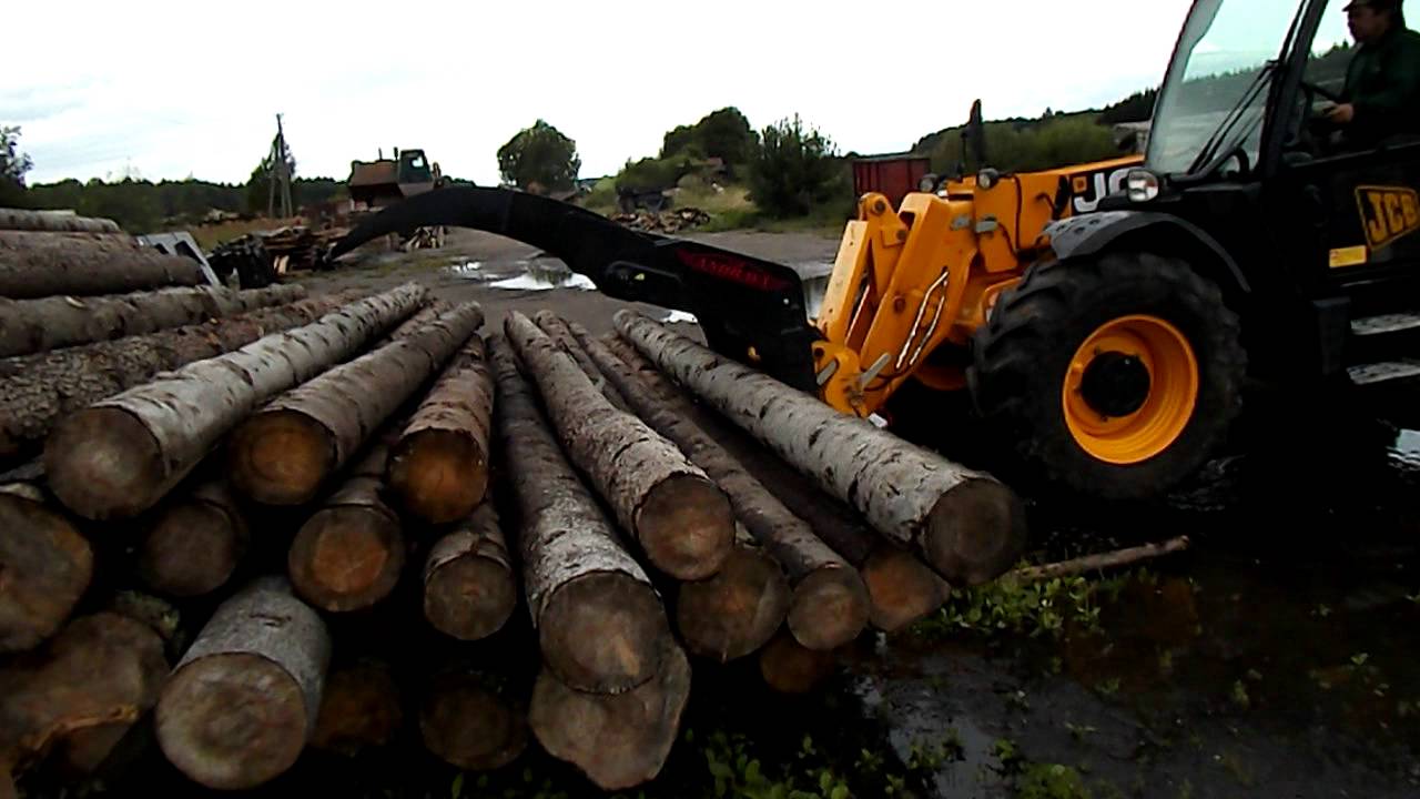 ANDRAVA Rąstų griebtuvas (TIMBER GRIPPER) - YouTube