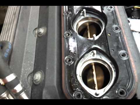 M5 V8 S62 KMS Electronic Throttle Control module first test - YouTube