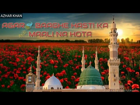 BEST WHATSAPP STATUS 30SEC.-MOHAMMAD(S.A.W)NA HOTE TO KUCH BHI NA HOTA,
