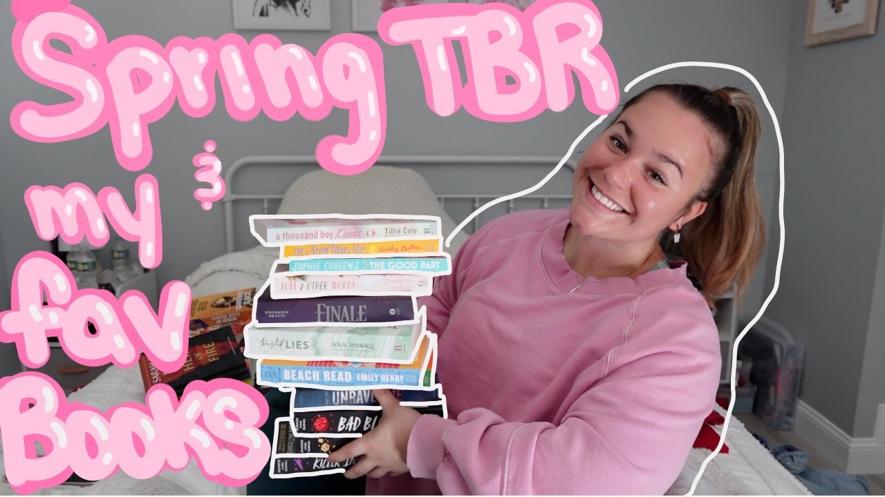 my favorite books and spring tbr 💞🍀📚 - YouTube
