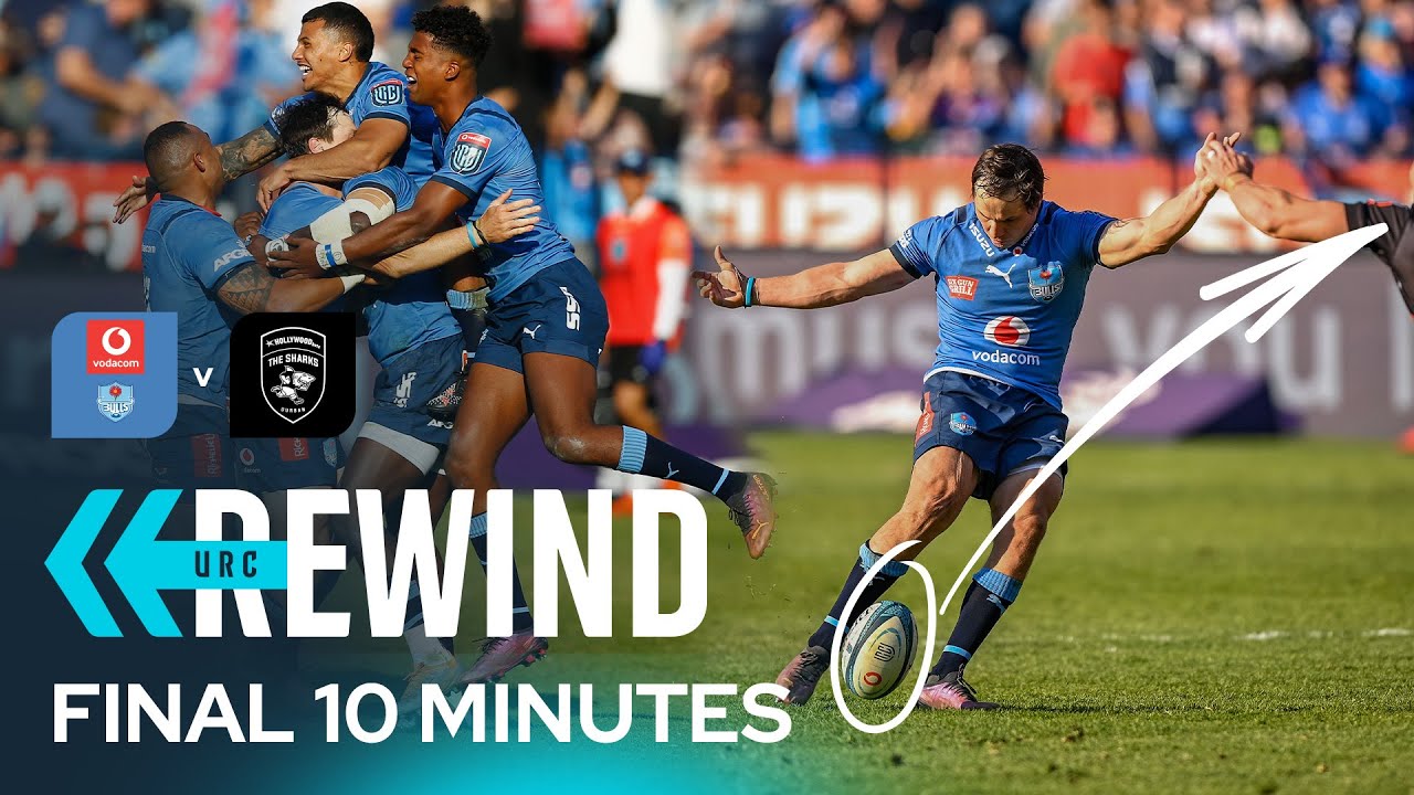 THRILLING 83 minute Quarter Final | Vodacom Bulls v Hollywoodbets ...