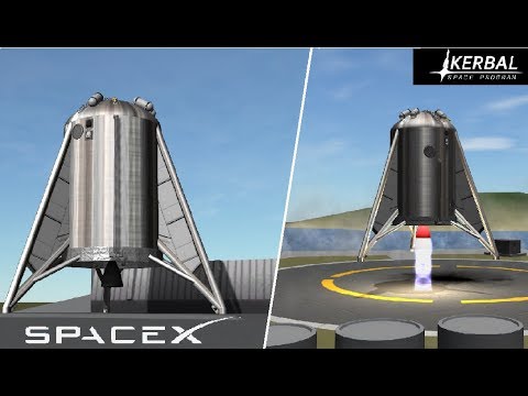 Starhopper - KSP Cinematic - YouTube