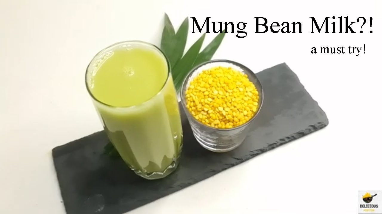 Try This Easy Way to Make Mung Bean Milk at Home - YouTube