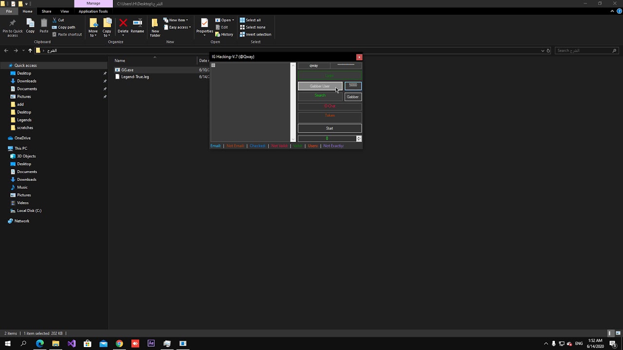 شرح برنامح IG Hacking وطريقة استخدامه - YouTube