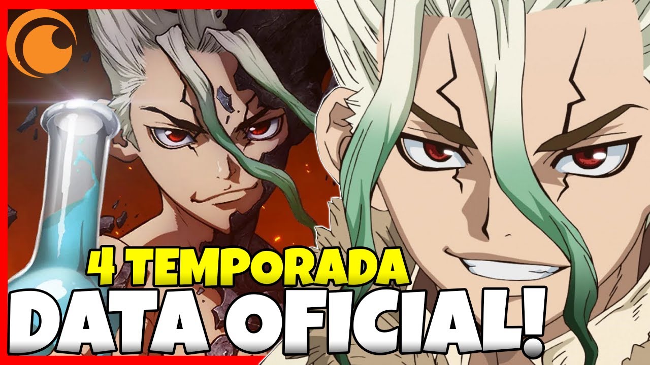 DR STONE 4 TEMPORADA DATA DE LANÇAMENTO REVELADA! - YouTube
