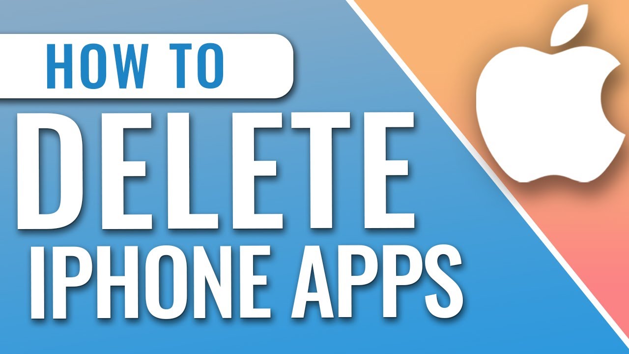 How To Delete Apps On iPhone - NEW WITH IOS 14 APP LIBRARY! - YouTube