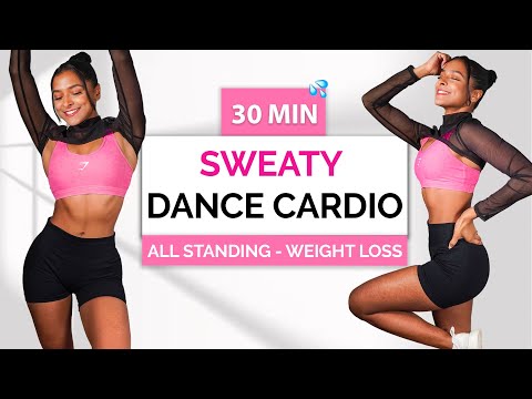 30 MIN. SWEATY DANCE WORKOUT - All Standing Dance Cardio to Burn Calories & Have Fun! (No Equipment)