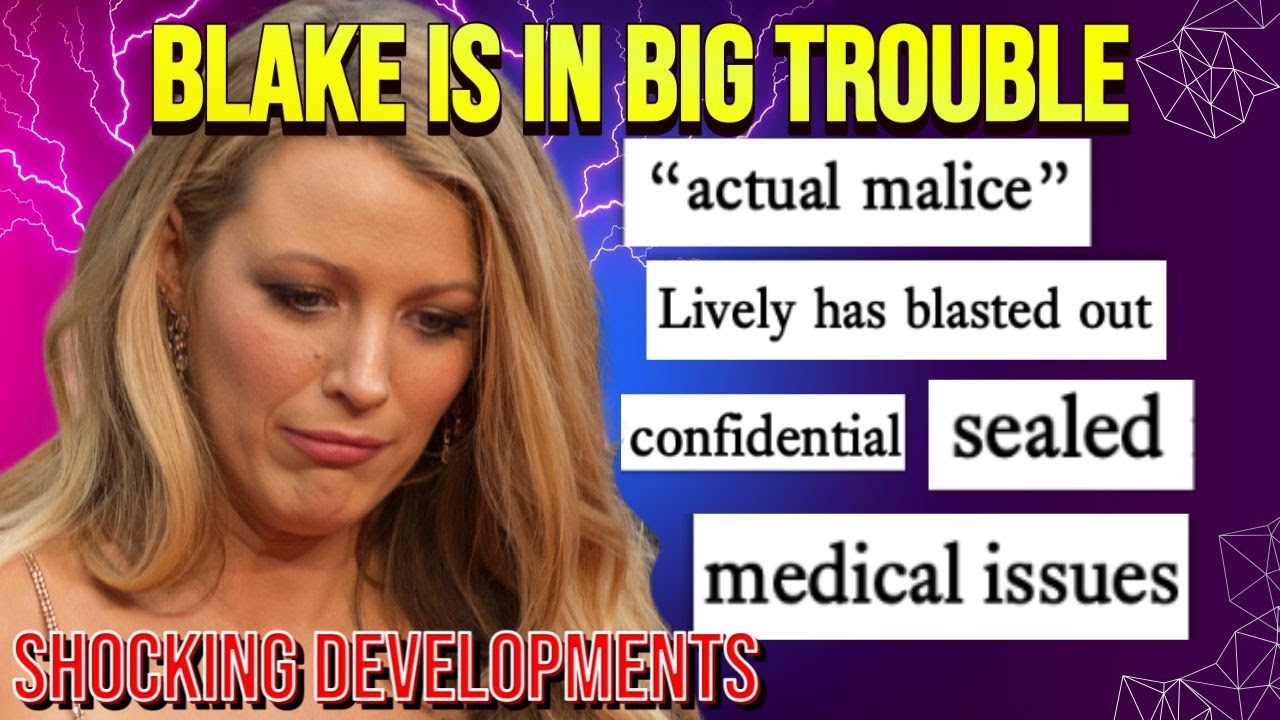 Blake Lively's LEGAL PROBLEMS Just got INFINITELY WORSE! SHOCKING Developments in Jed Wallace ...